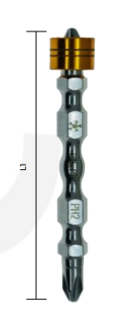 PUNTA PHILLIPS DOBLE PH2 X 65 MM CON TOPE HEMIC – Mi tienda